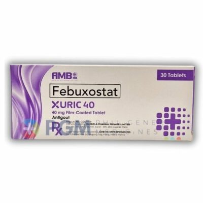 Febuxostat XURIC 40mg Tablet 30’s – Philippine Generic Medicines