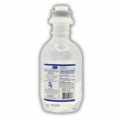 Metronidazole 5mg/ml (500mg/100ml) Vial (ERZOL) – Philippine Generic ...