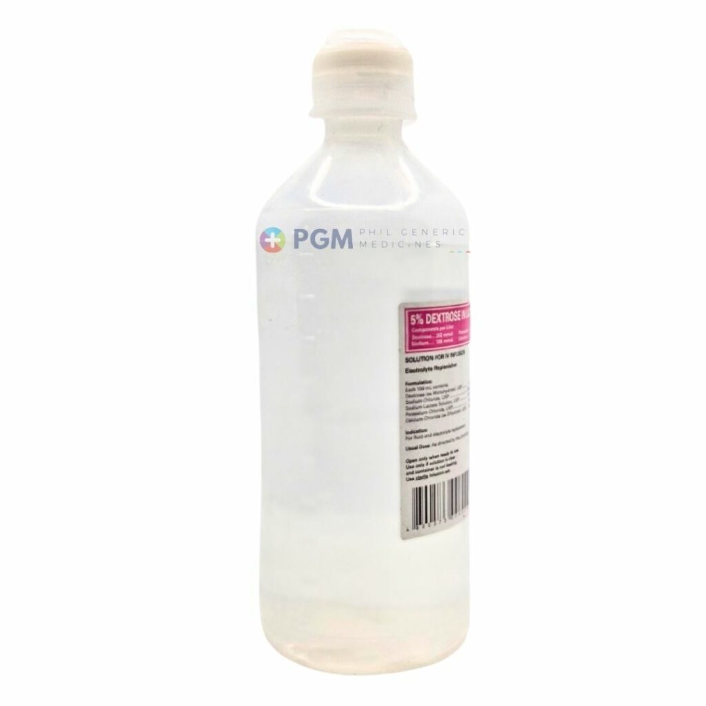 5% Dextrose In Lactated Ringer’s 500ml Solution for IV Euro-Med 1’s ...