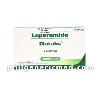 Loperamide DIATABS 2mg Capsule 100's - Philippine Generic Medicines