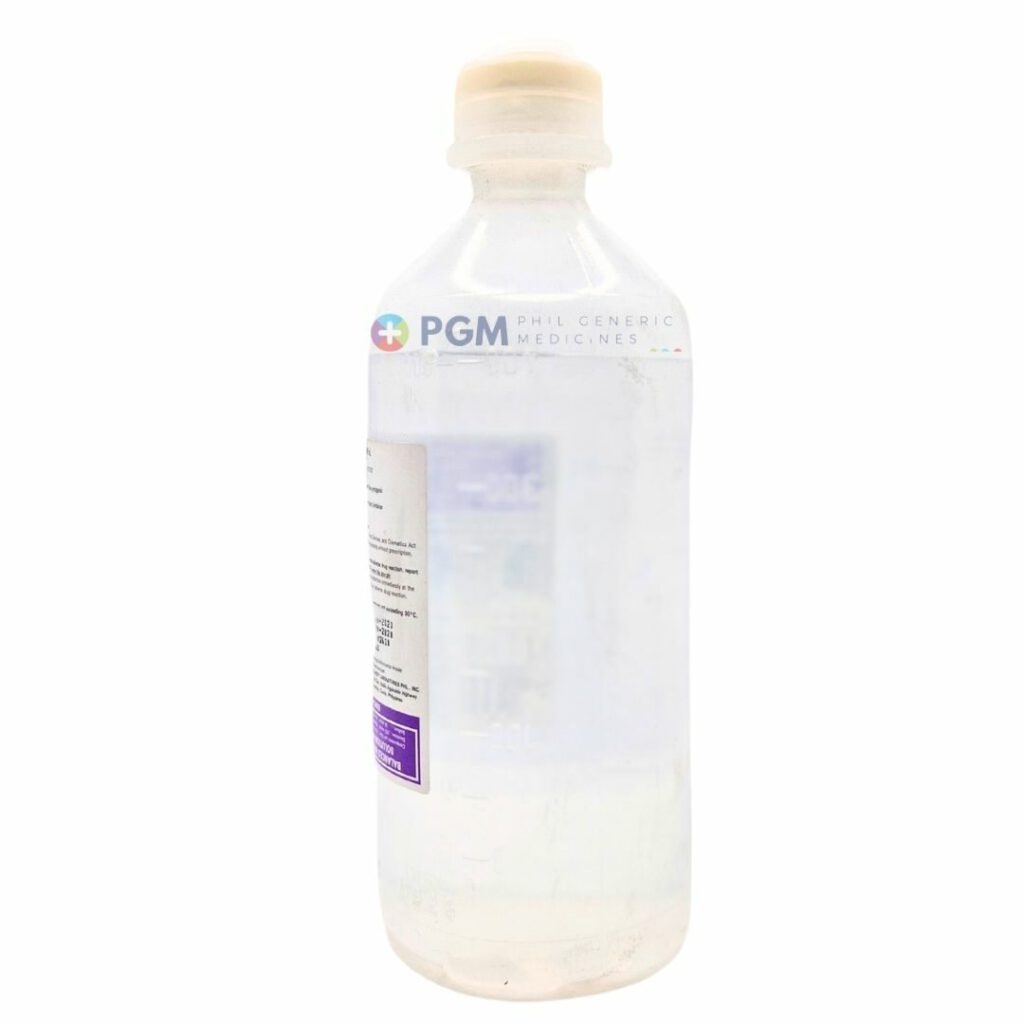 Lactated Ringer's Solution 500ml - Philippine Generic Medicines