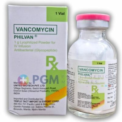 Vancomycin 1g/vial (PHILVAN) - Philippine Generic Medicines