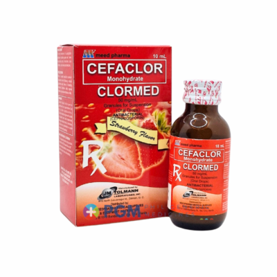 Cefaclor Monohydrate 50mg/ml/10ml Drops ( CLORMED ) – Philippine ...