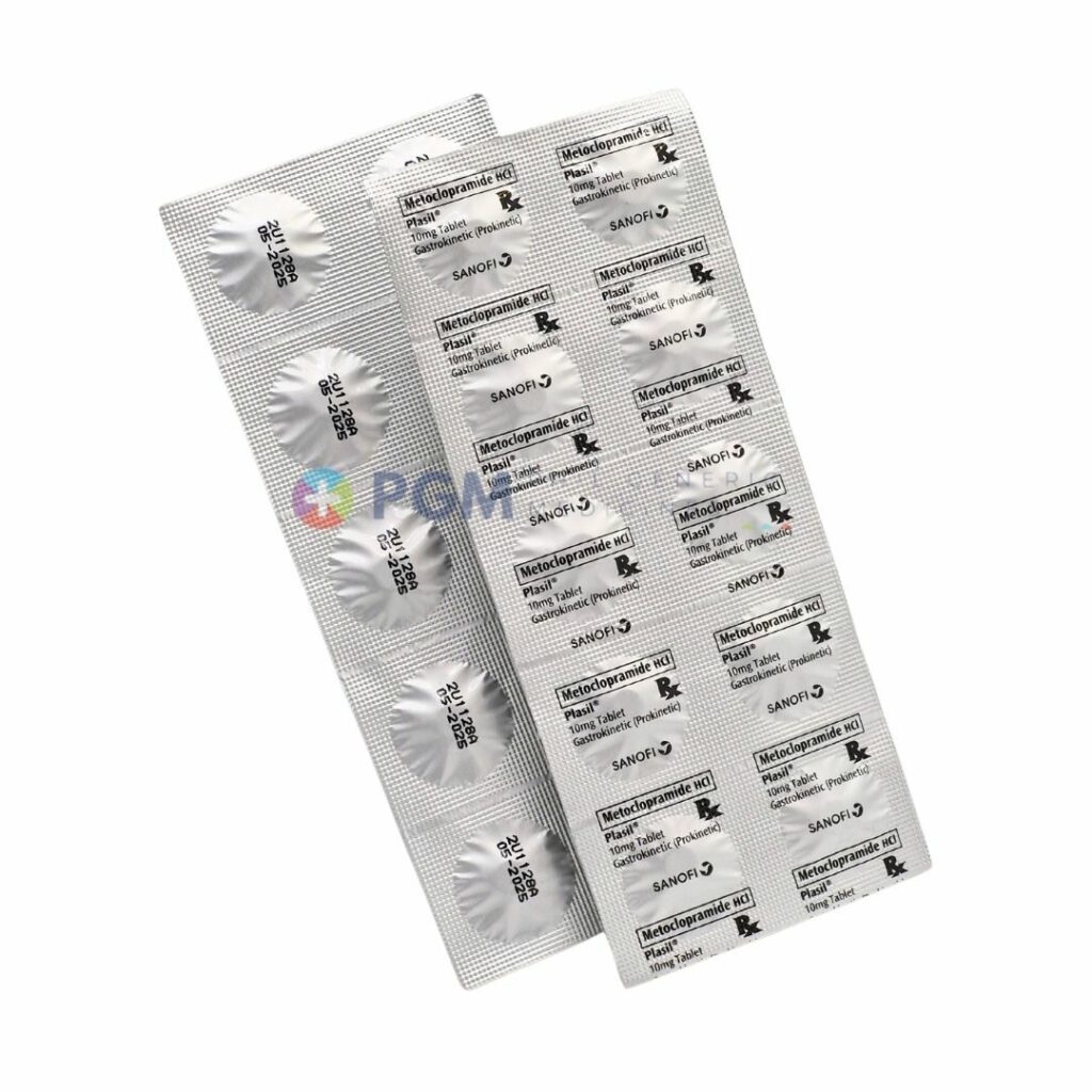 Metoclopramide HCI 10mg Tablet ( PLASIL ) - Philippine Generic Medicines