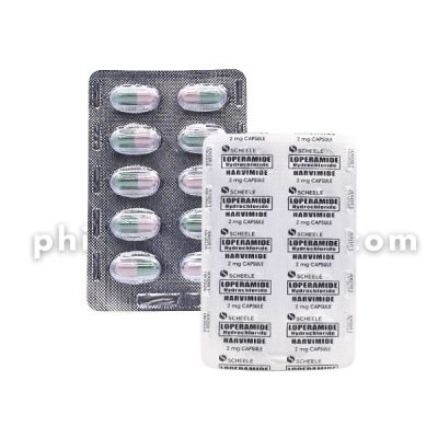 Loperamide HARVIMIDE 2mg Capsule 100's - Philippine Generic Medicines