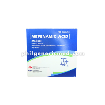 Mefenamic Acid MECID 500mg Capsule 100’s – Philippine Generic Medicines