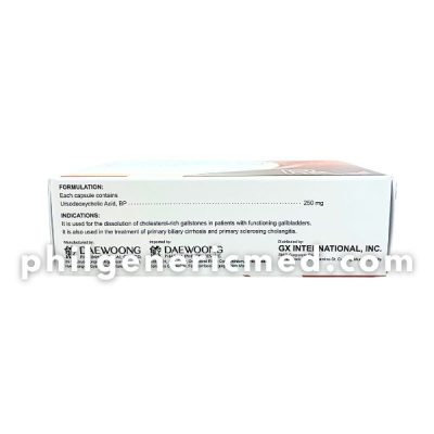 Ursodeoxycholic Acid DESTONE 250mg Capsule 30’s – Philippine Generic ...