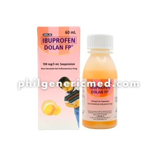 Ibuprofen DOLAN FP 100mg / 5 mL Syrup 60mL - Philippine Generic Medicines