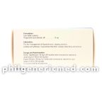 Propranolol Hydrochloride ORANOL 10mg Tablet 100's - Philippine Generic ...