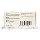 Propranolol Hydrochloride ORANOL 10mg Tablet 100's - Philippine Generic ...