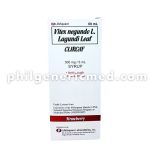 Vitex Negundo L. Lagundi Leaf CLIRCAF 60ml Syrup 300mg / 5mL ...