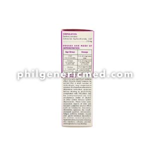 Cetirizine CETIREX-LD 2.5mg/mL Syrup (Oral Drops) 15mL – Philippine ...