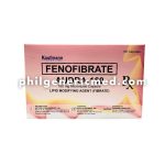 Fenofibrate AUDRA-160 160mg Capsule 100's - Philippine Generic Medicines