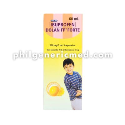 Ibuprofen DOLAN FP 100mg / 5 mL Syrup 60mL – Philippine Generic Medicine