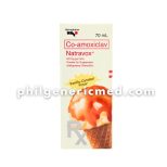 Co-amoxiclav NATRAVOX 457mg/5mL 70mL - Philippine Generic Medicines