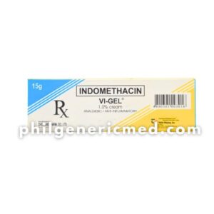 Indomethacin VI-GEL 1.0% Cream 15g - Philippine Generic Medicines