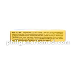 Indomethacin VI-GEL 1.0% Cream 15g - Philippine Generic Medicines