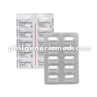 Dapagliflozin DAPA-Z 10 mg Film-Coated Tablet 30's - Philippine Generic ...