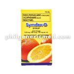 Symdex SYMDEX-D 6.25mg/500mcg/100mg (Oral Drops) Syrup 15ml ...