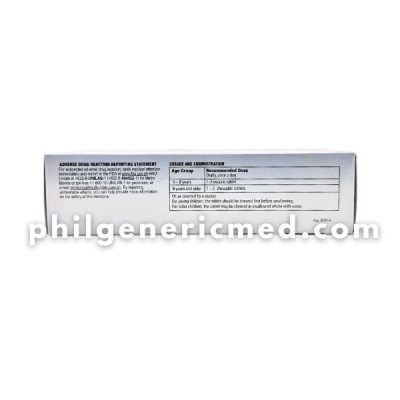 Ascorbic Acid Zinc CEELIN PLUS CHEWABLES 100mg/10mg Chewable Tablet 100 ...