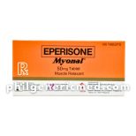 Eperisone MYONAL 50mg Tablet 100's - Philippine Generic Medicines