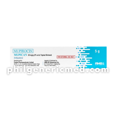 Mupirocin MUPICAN 20mg 2% Topical Ointment 5g - Philippine Generic ...