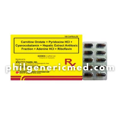 Godex Capsule 100's - Philippine Generic Medicines