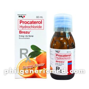 Procaterol Hydrochloride BREZU 5mcg/mL Syrup 60mL 1's - Philippine ...